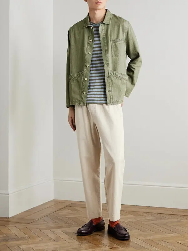 Folk Drawcord Assembly Straight-leg Trousers