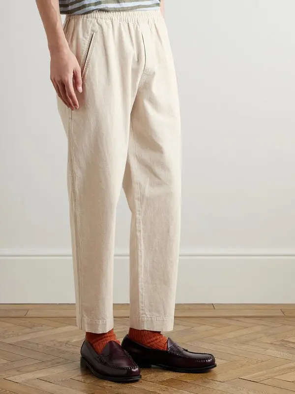 Folk Drawcord Assembly Straight-leg Trousers