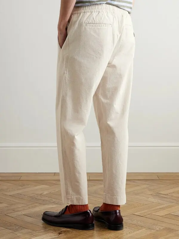 Folk Drawcord Assembly Straight-leg Trousers
