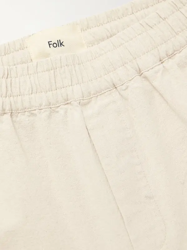 Folk Drawcord Assembly Straight-leg Trousers