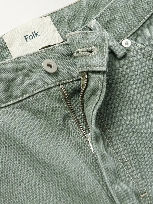 Folk Barrel-leg Jeans