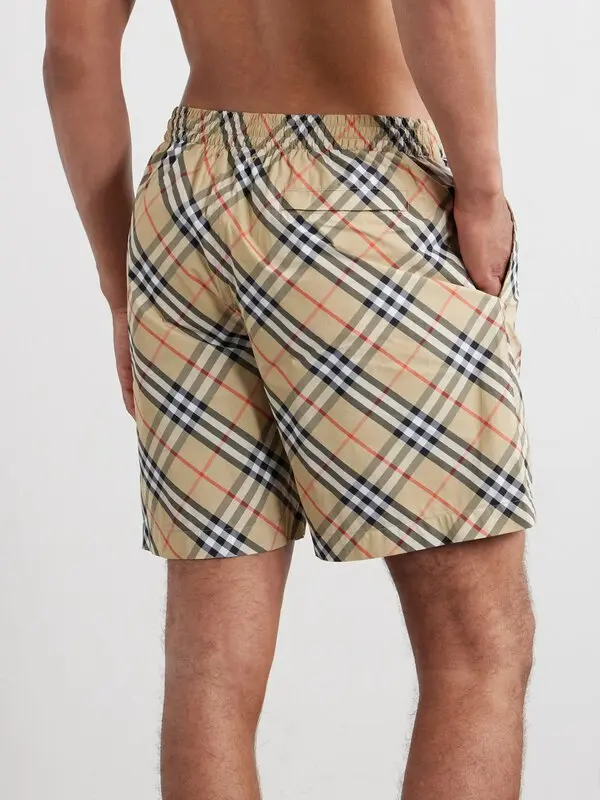 Burberry Treston Check Swim Shorts