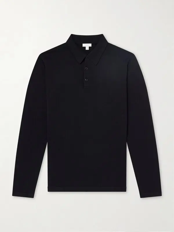 Sunspel Sea Island Cotton Polo Shirt