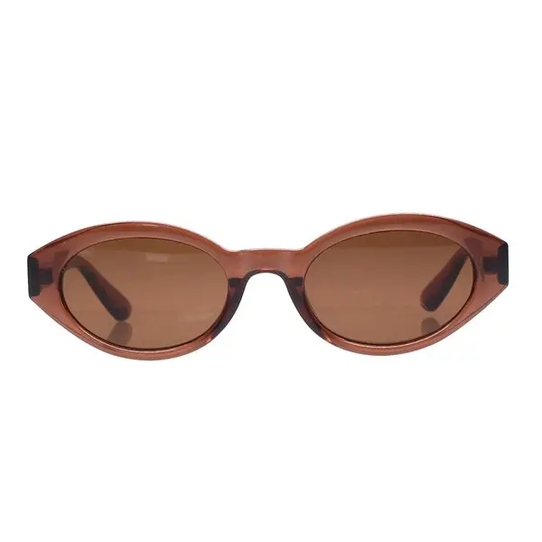 REALITY EYEWEAR The Demi Mocca Cat Eye Sunglasses - Brown