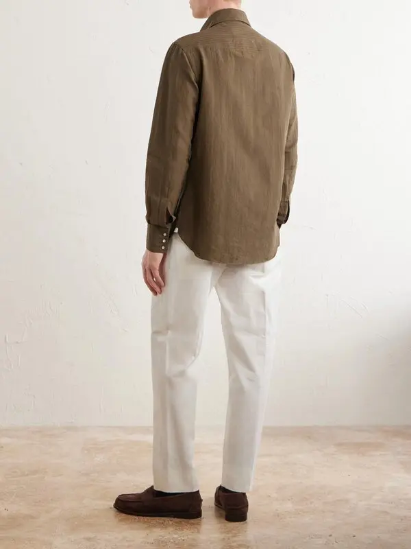 J. MUESER Cotton Western Shirt