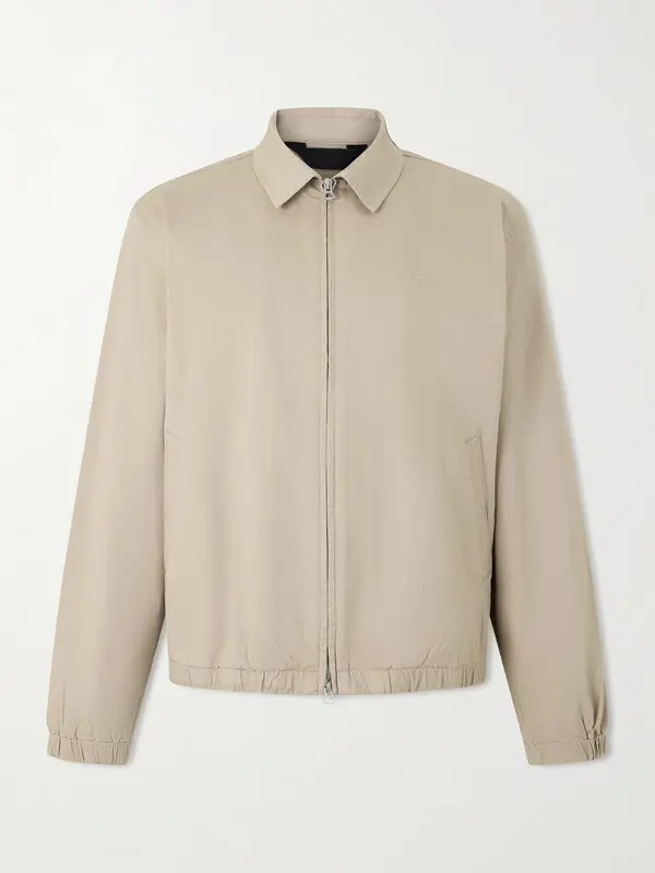 Rag & Bone Harrington Cotton-blend Jacket - Neutrals