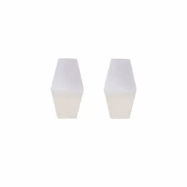 SILVER MOON Sterling Sculptural Earrings - Silver