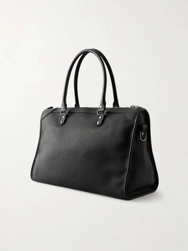 Balenciaga Le City Business Large Leather Weekend Bag