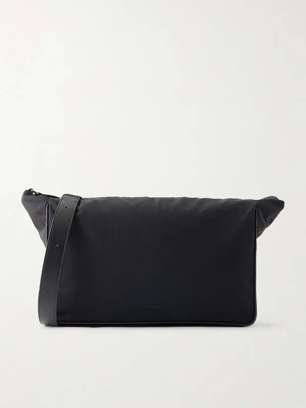 THE ROW Lloyd Messenger Bag - Black