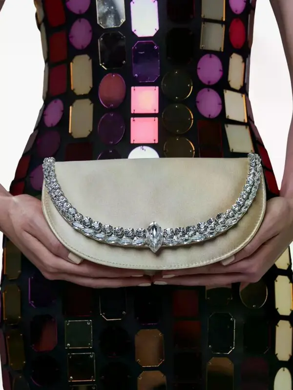 L'ALINGI Riviera Crystal-embellished Shoulder Bag