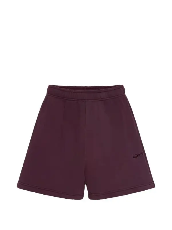 ROTATE BY BIRGER CHRISTENSEN Logo Detail Shorts - Purple