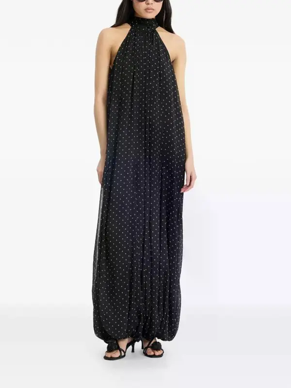 ROTATE BY BIRGER CHRISTENSEN Chiffon Balloon Jumpsuit