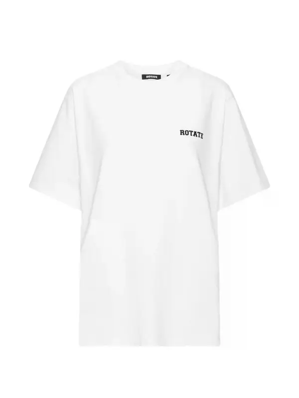 ROTATE BY BIRGER CHRISTENSEN Oversized Cotton T-shirt