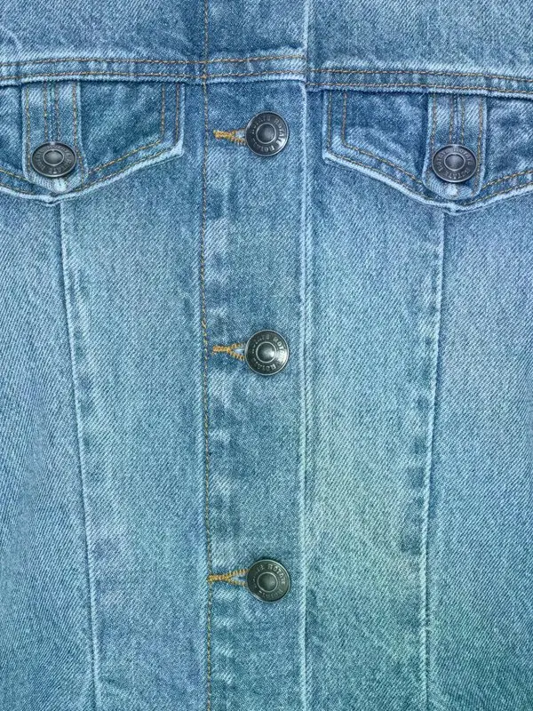 ROTATE BY BIRGER CHRISTENSEN Flared-hem Denim Vest