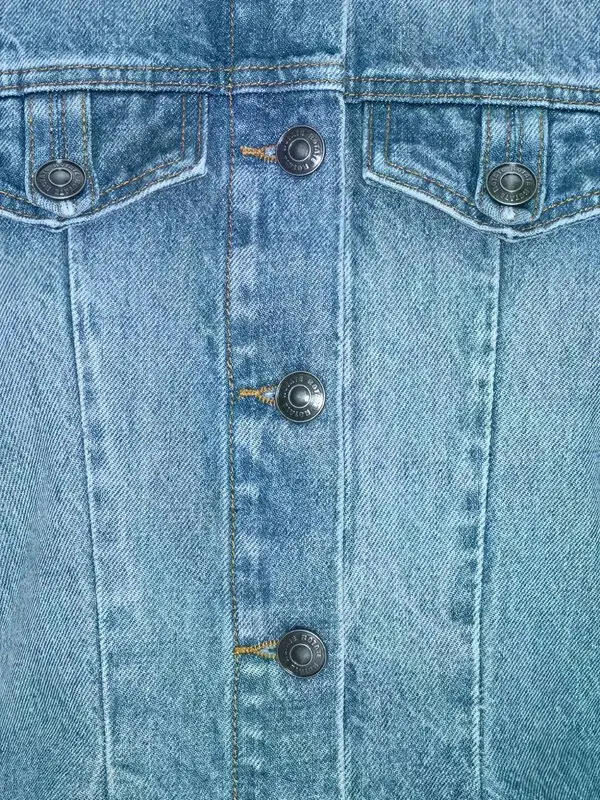 ROTATE BY BIRGER CHRISTENSEN Flared-hem Denim Vest