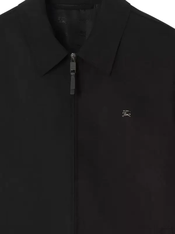 Burberry Bloomsbury Harrington Twill Zip-up Jacket