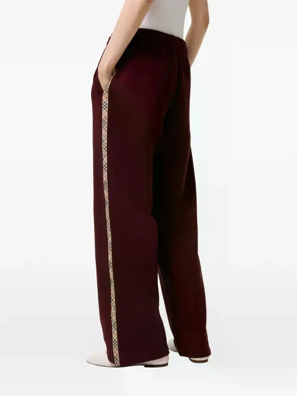 Burberry Track Pants With Equestrian Knight Design