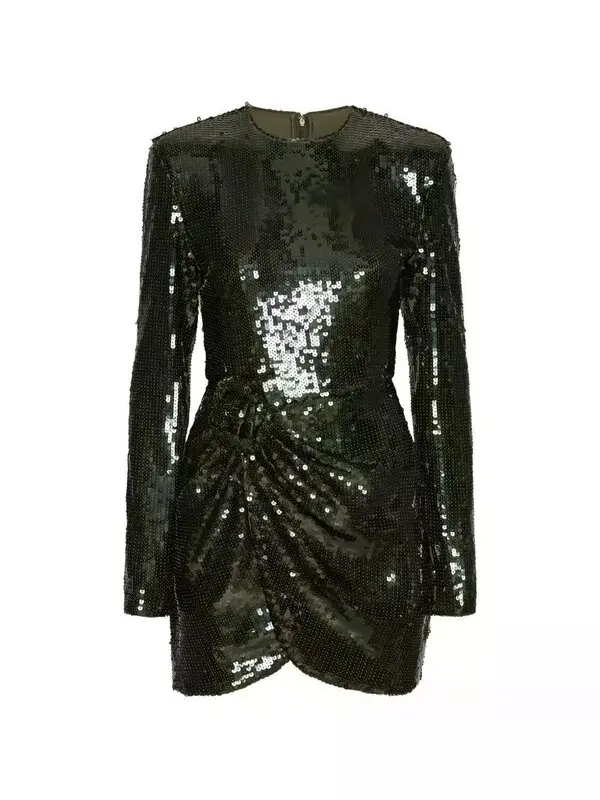 ROTATE BY BIRGER CHRISTENSEN Sequin Mini Dress - Green