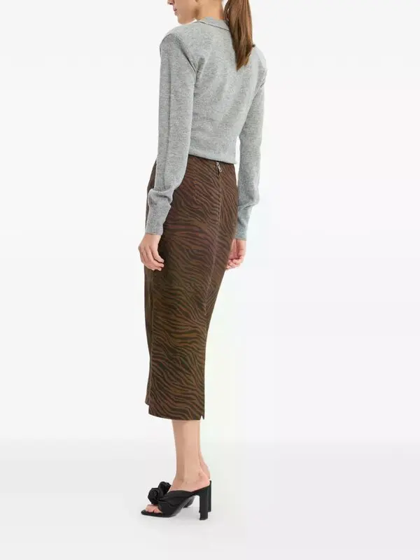ROTATE BY BIRGER CHRISTENSEN Long-sleeve Polo Top
