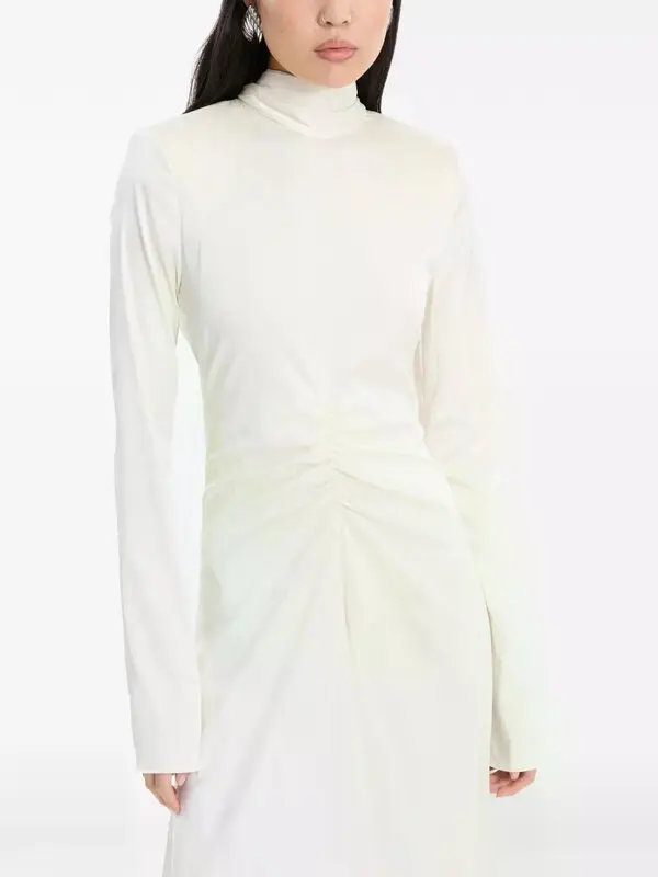 ROTATE BY BIRGER CHRISTENSEN Long-sleeve Scarf Maxi Dress