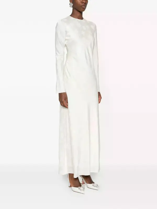 ROTATE BY BIRGER CHRISTENSEN Long-sleeved Bias-cut Dress