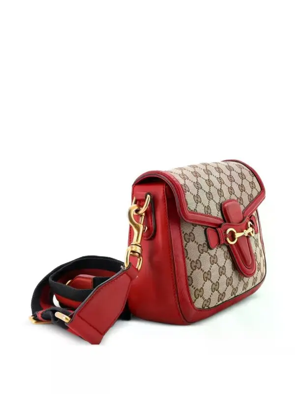 Gucci Lady Web Gg Canvas Medium Shoulder Bag