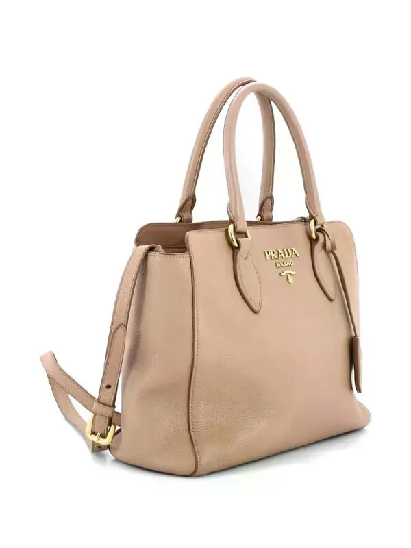 Prada Convertible Saffiano Leather Small Tote Bag