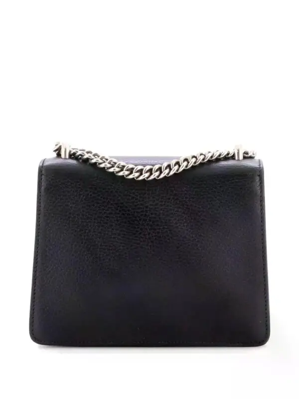 Gucci Dionysus Mini Leather Crossbody Bag - Black