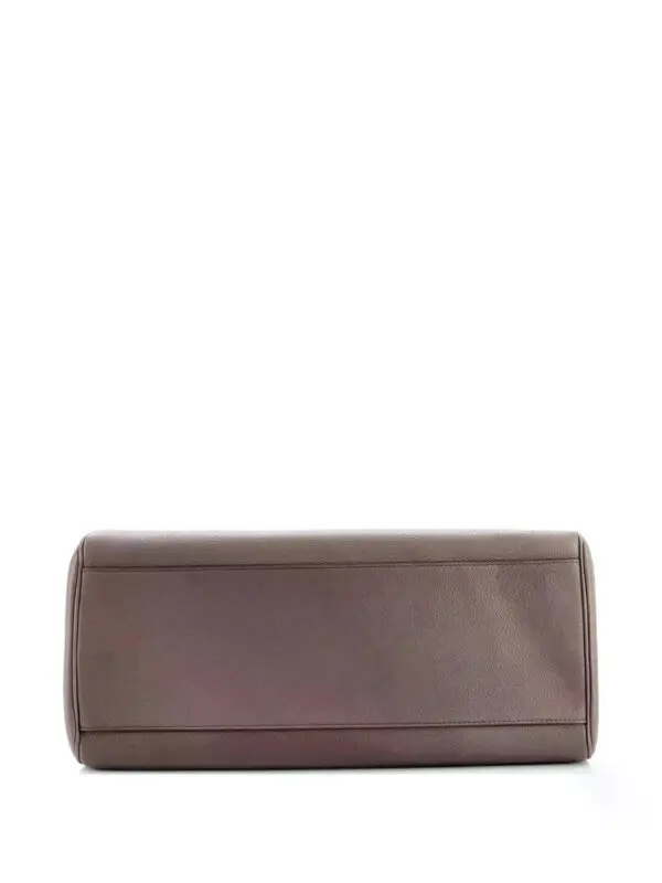 Celine Soft 16 Shoulder Bag In Grained Calfskin