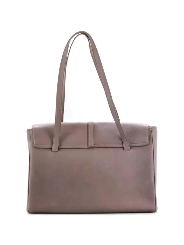 Celine Soft 16 Shoulder Bag In Grained Calfskin