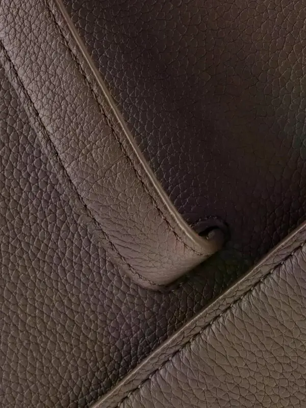 Celine Soft 16 Shoulder Bag In Grained Calfskin