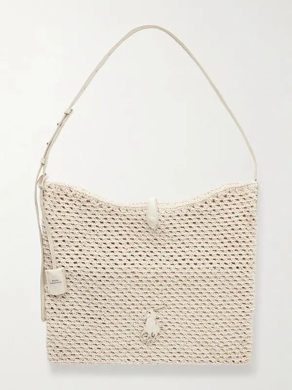 Polo Ralph Lauren Woven Cross Body Bag - Neutrals