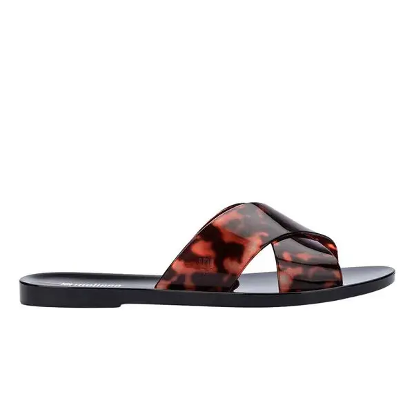 Melissa Essential Cross Slide Tortoise Sandals