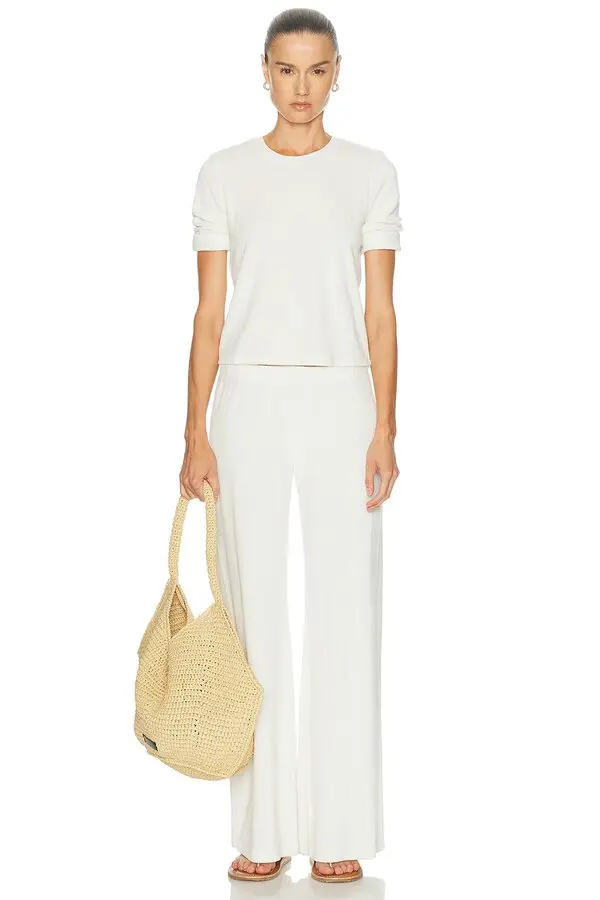 Suzie Kondi Corfu Elbow Sleeve Terry Tee