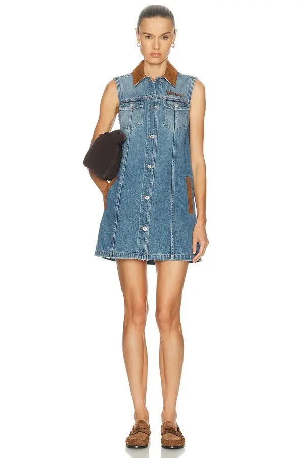 Versace Denim Mini Dress