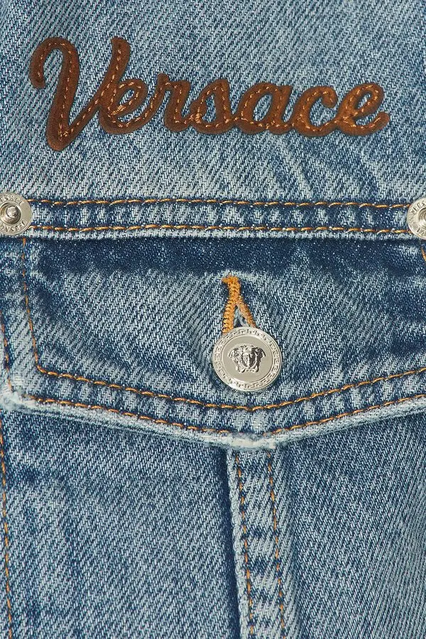 Versace Denim Mini Dress