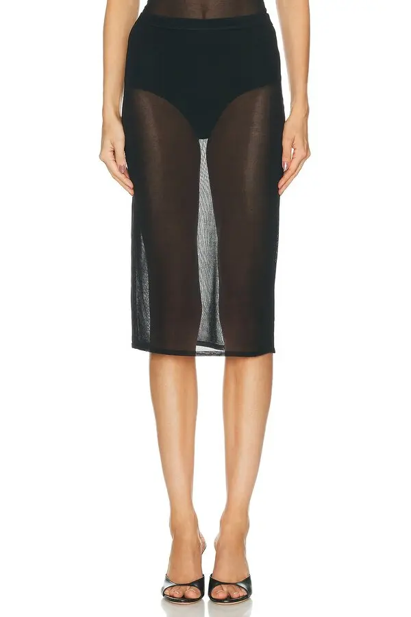 EAVES Wrenley Knit Skirt