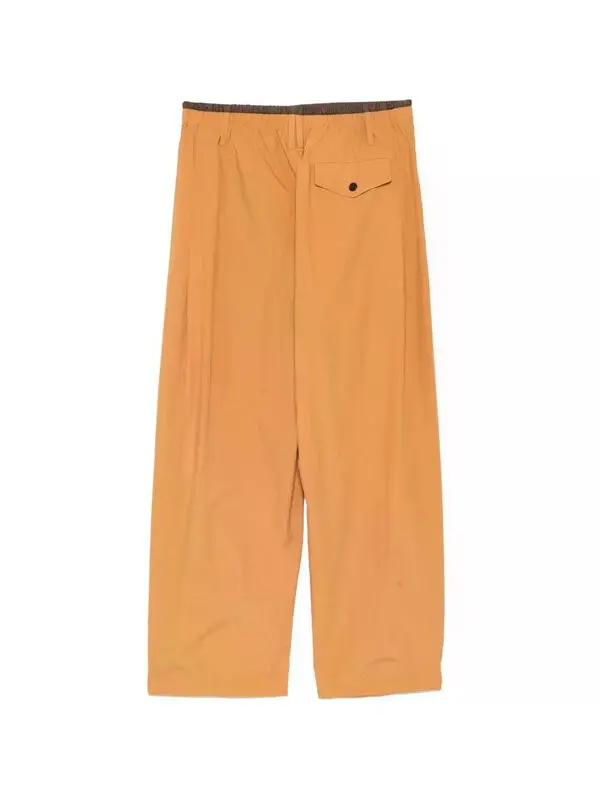 CROQUIS Pleated Detailed Trousers - Orange