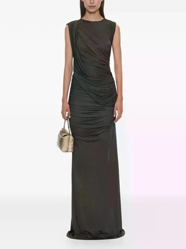 Christopher Esber Verve Twisted Tank Dress - Grey