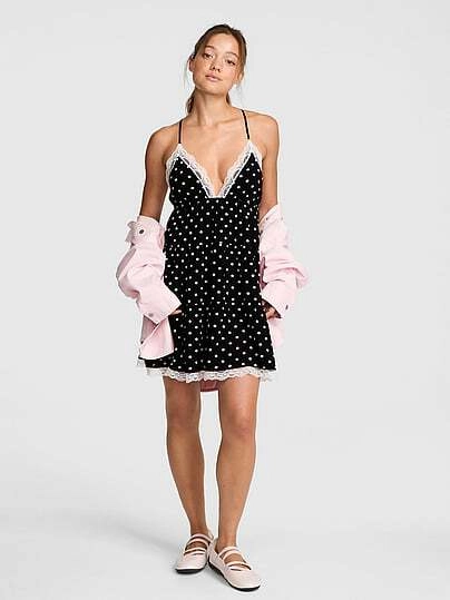 Pink Flirt Alert Tiered Mini Dress - Print