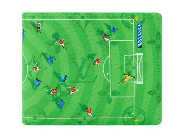 LOUIS VUITTON Football Ple Wallet - Green