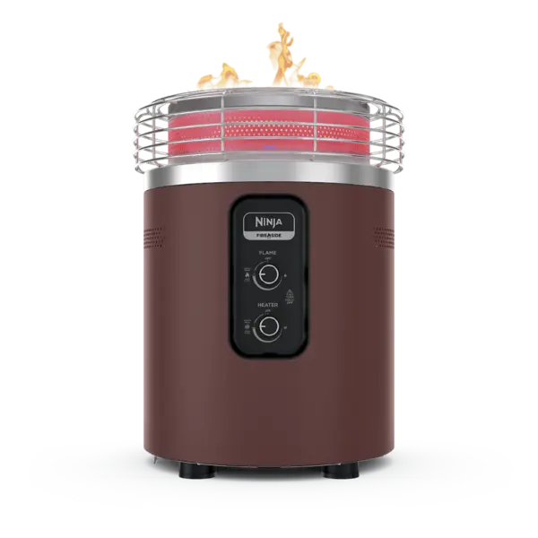 NINJA Fireside360 Fire Pit And Outdoor Heater - Rust