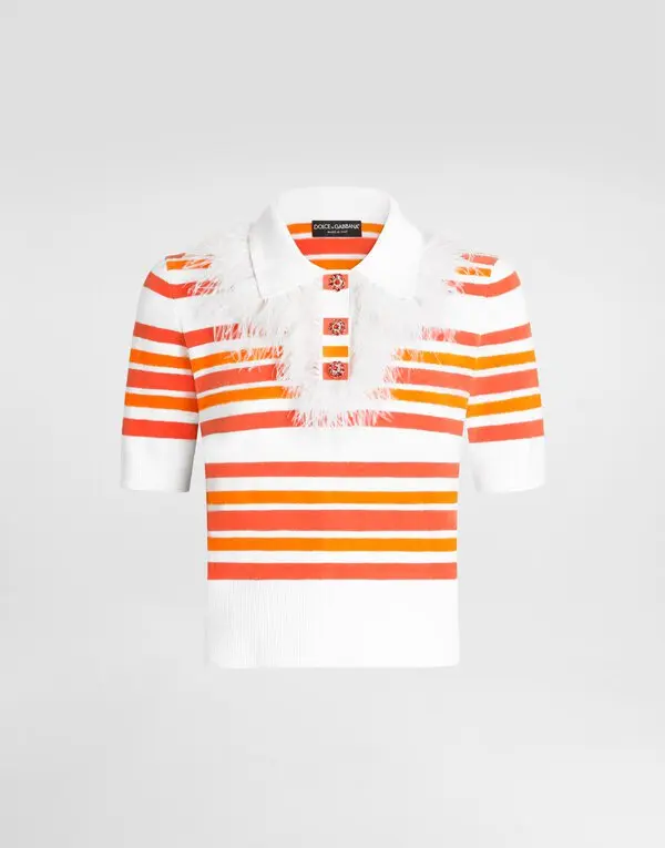 Dolce & Gabbana Polo M/c - Orange