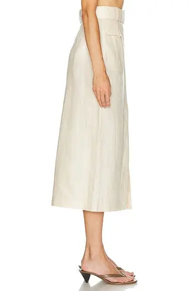 Matthew Bruch Cargo Midi Skirt