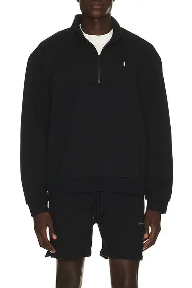 WHITESPACE Quarter Zip Sweatshirt