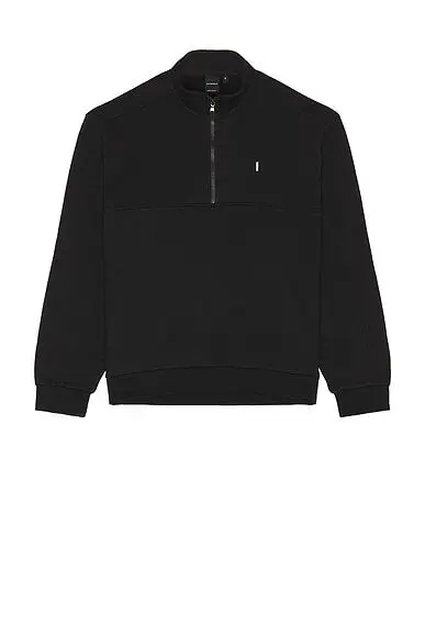 WHITESPACE Quarter Zip Sweatshirt
