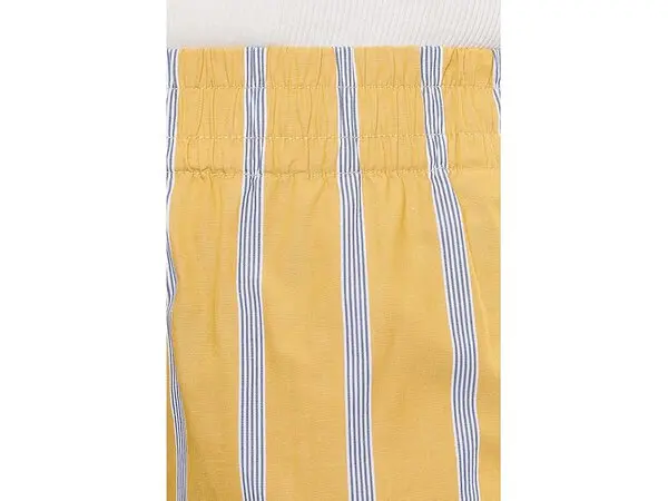 Madewell Striped Poplin Pull-on Shorts