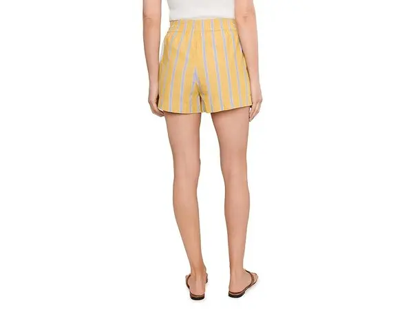 Madewell Striped Poplin Pull-on Shorts