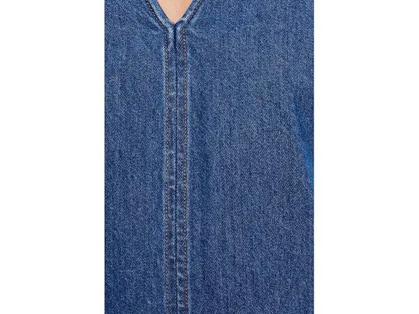 Madewell V-neck Denim Mini Dress