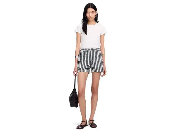 Madewell Striped Twill Utility Shorts